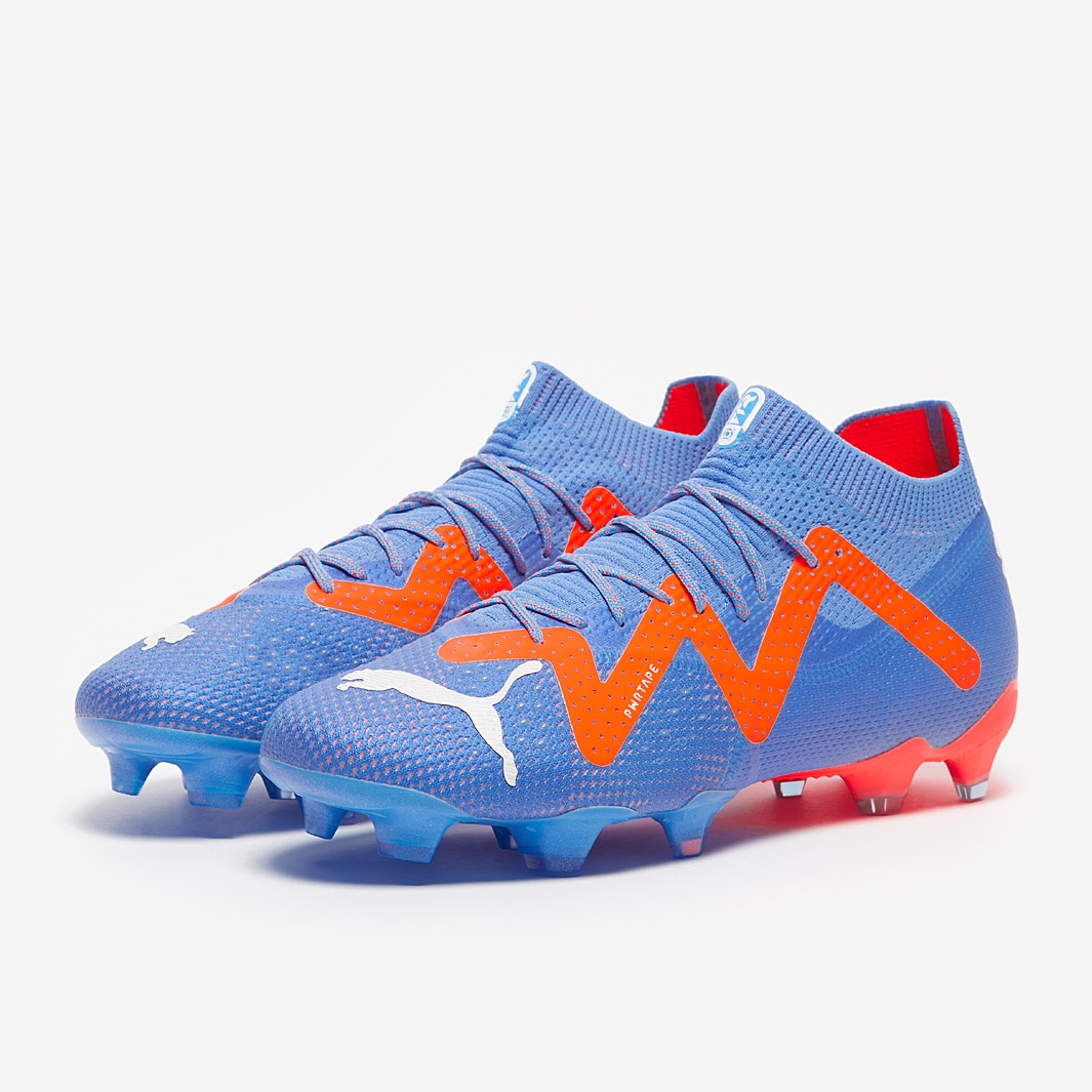 Puma Future Ultimate FG/AG Supercharge - Blue Glimmer / Puma White ...