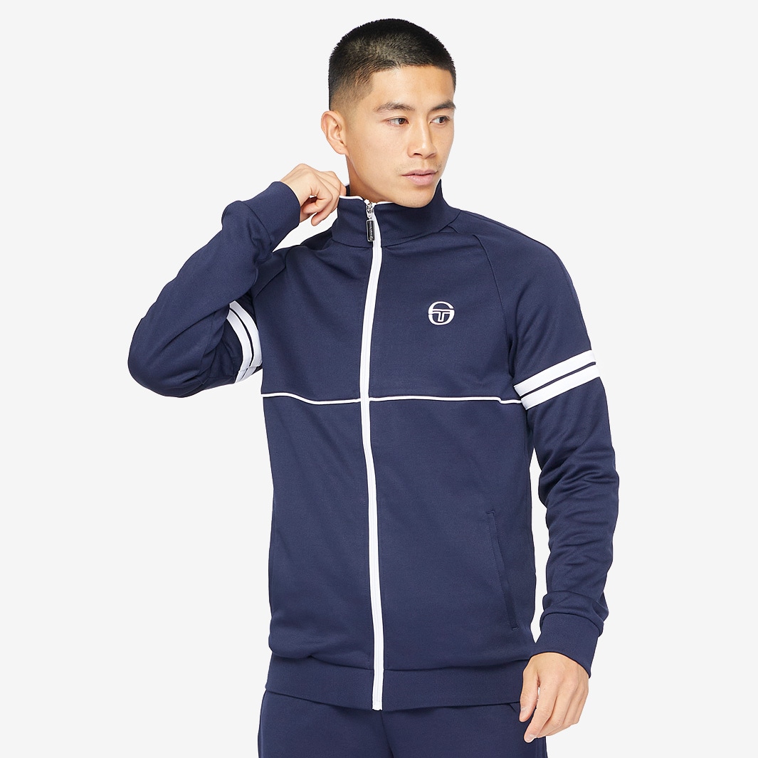 Sergio Tacchini Orion Track Top - Maritime Blue - Football Shirt ...