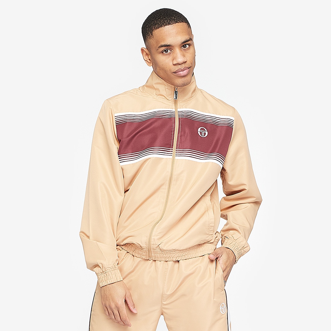 Sergio Tacchini Paolo Track Top - Doe - Football Shirt Culture - Latest ...