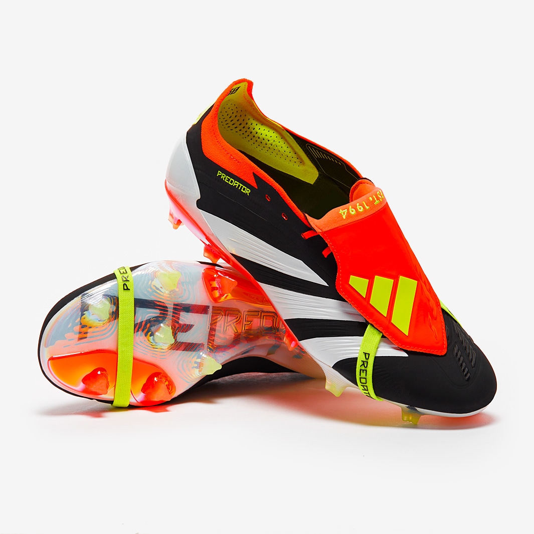 Adidas Predator Elite Tongue FG Solar Energy - Core Black / White ...