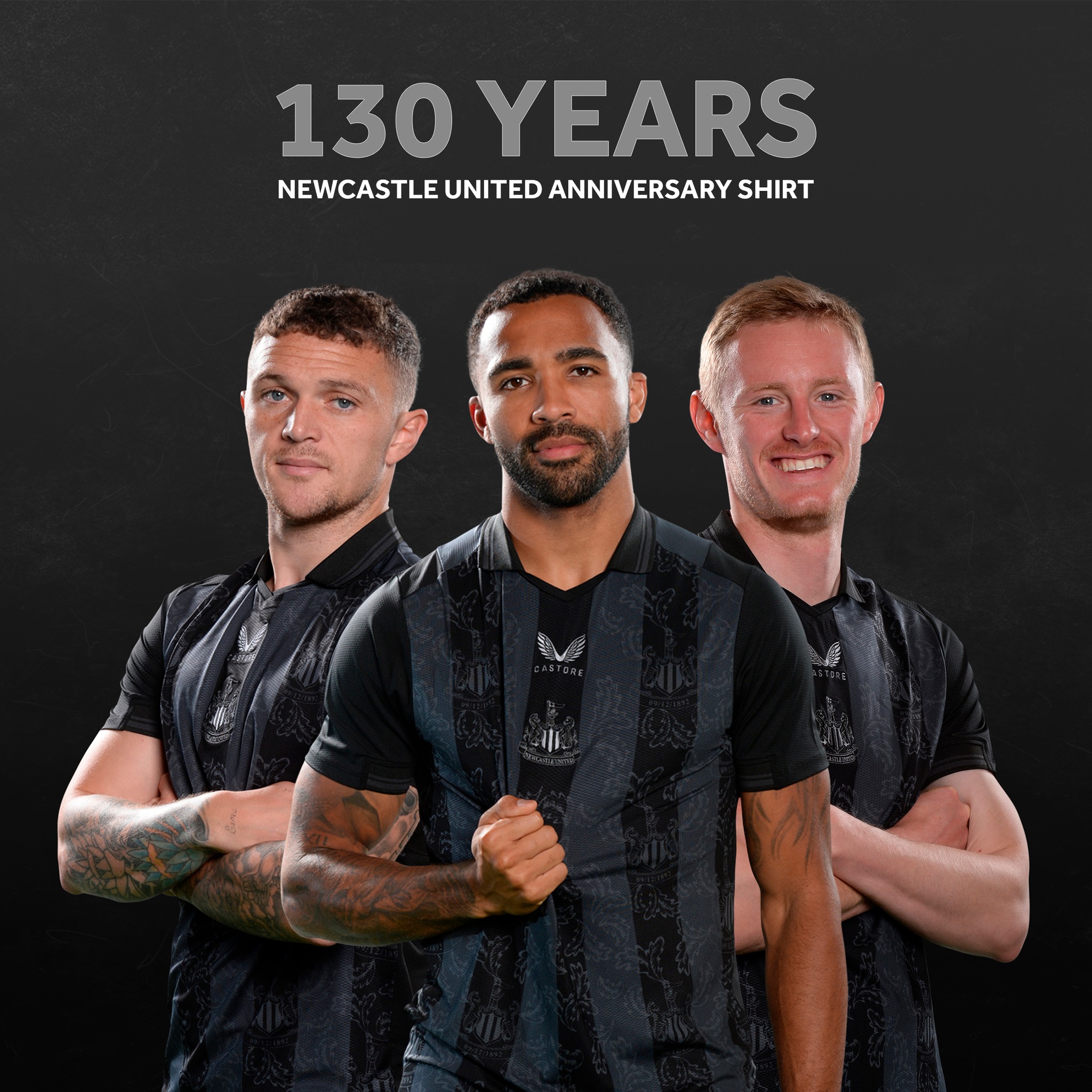 Newcastle United 2022 Castore 130th Anniversary Kit - Football Shirt ...