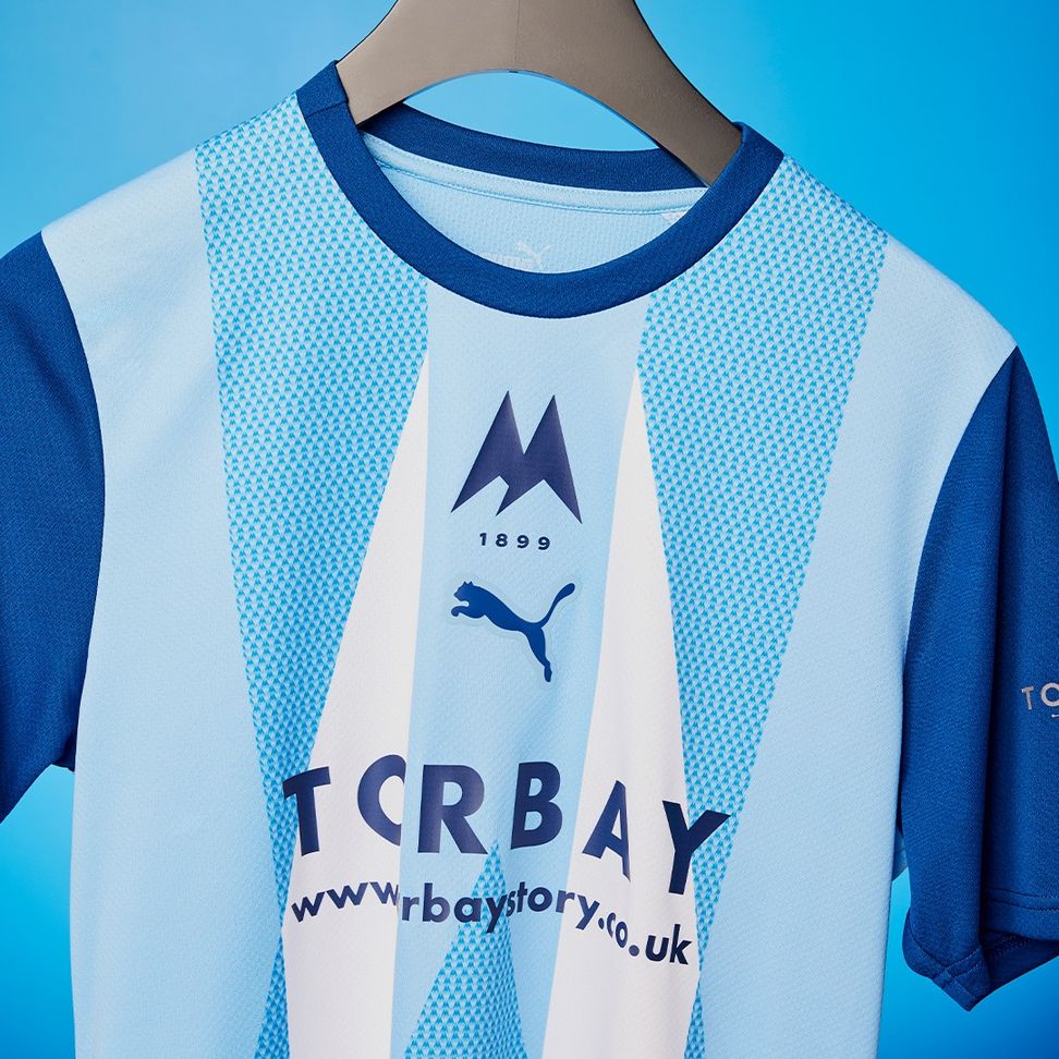 Torquay United 2023-24 Puma Home and Away Kits