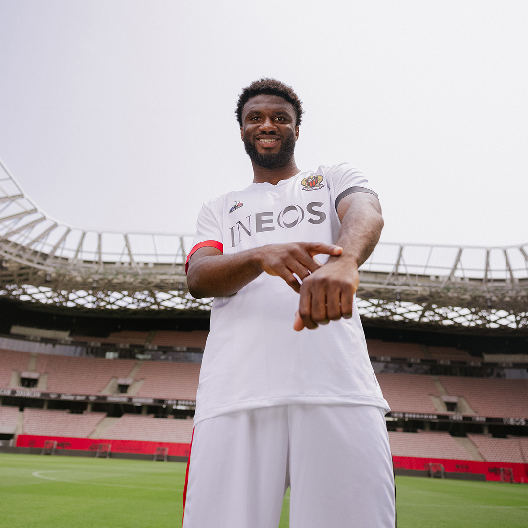 OGC Nice 2023-24 Le Coq Sportif Away Kit - Football Shirt Culture ...