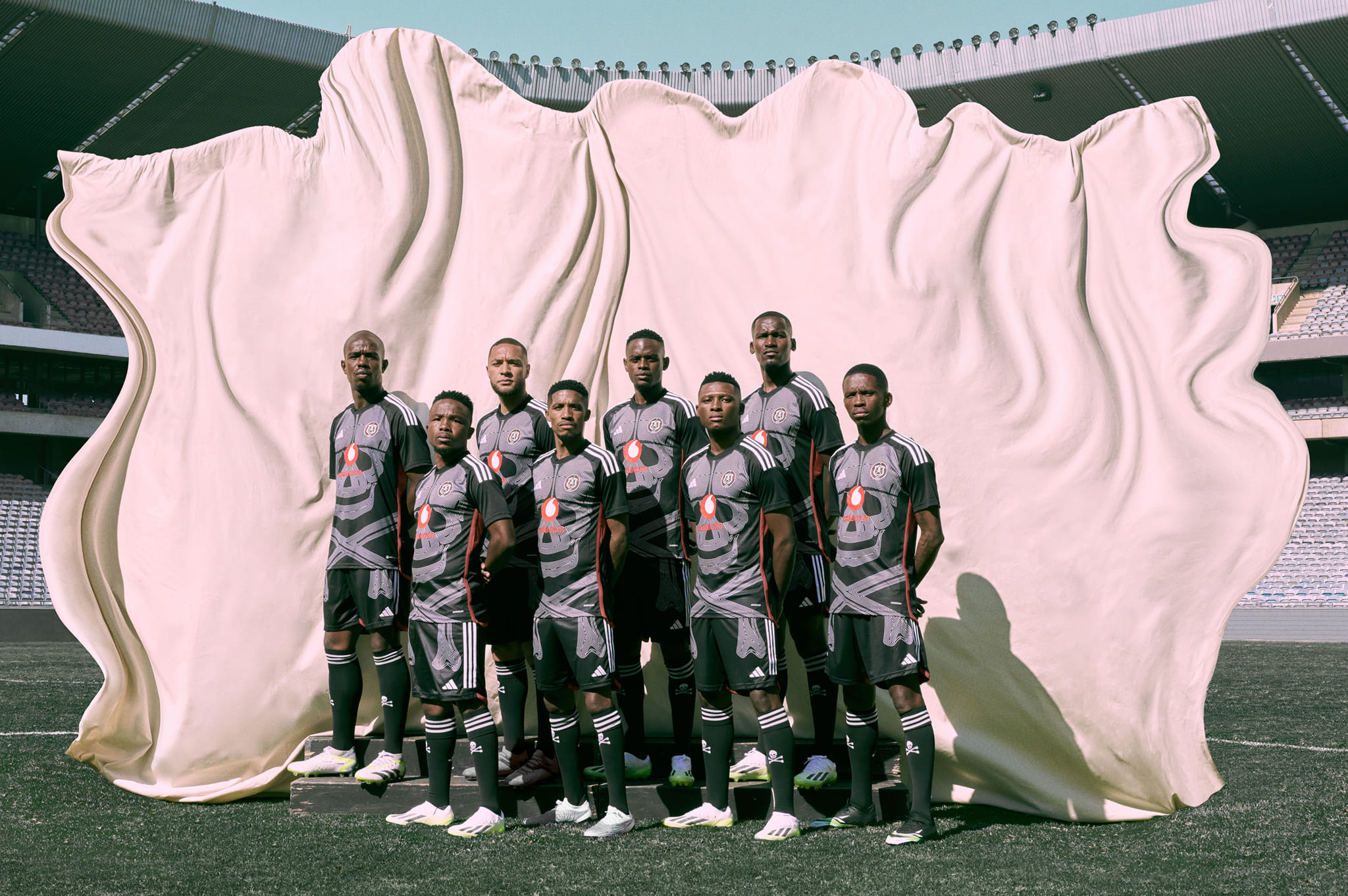 Orlando Pirates 2023-24 Adidas Home and Away Kits - Football Shirt ...