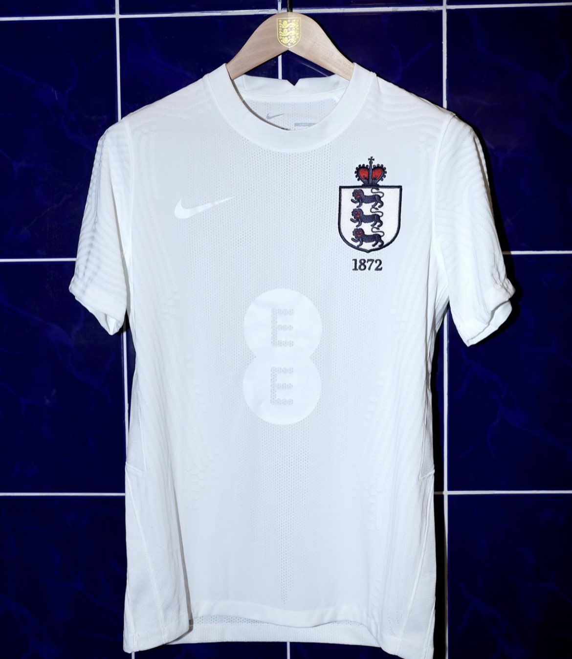 England 150th Anniversary Heritage Pre-match Shirt - Football Shirt ...