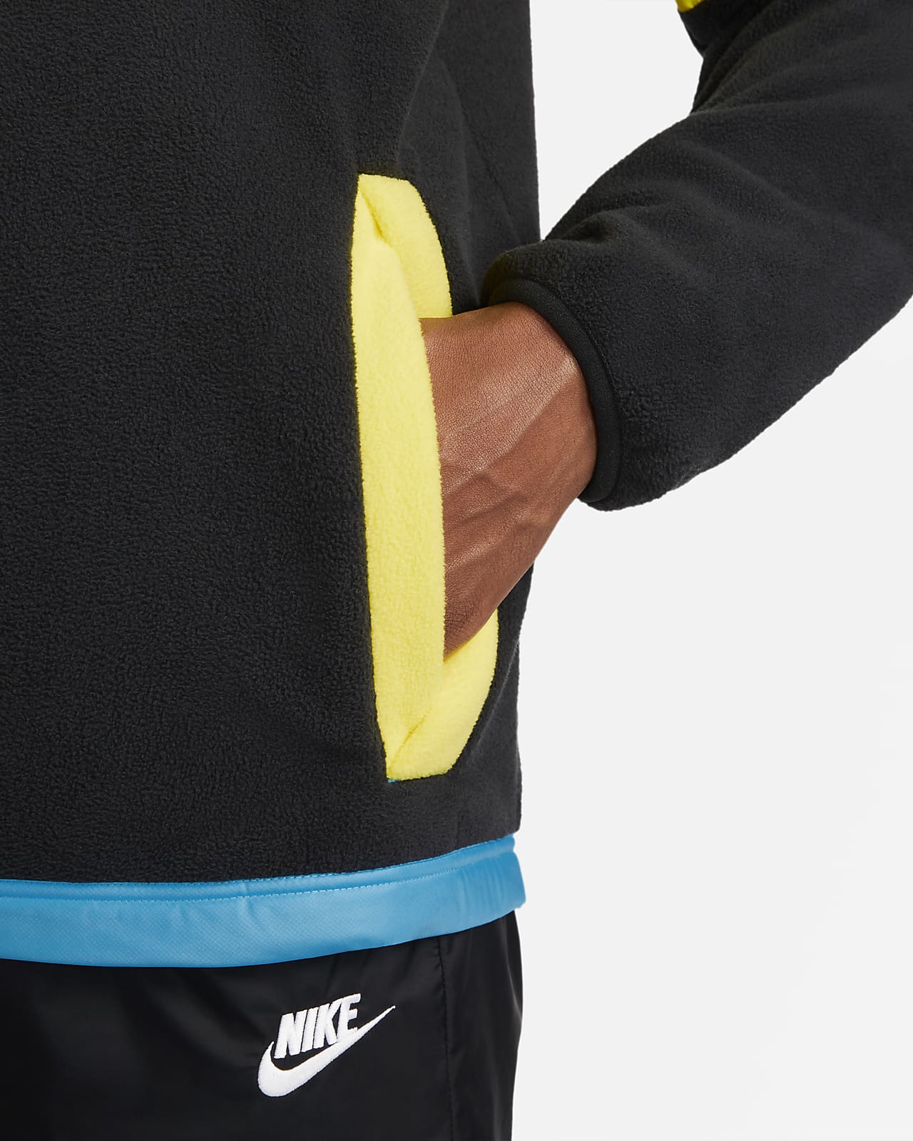 Inter Milan AWF Winterized Full-Zip Football Jacket - Black / Vibrant ...
