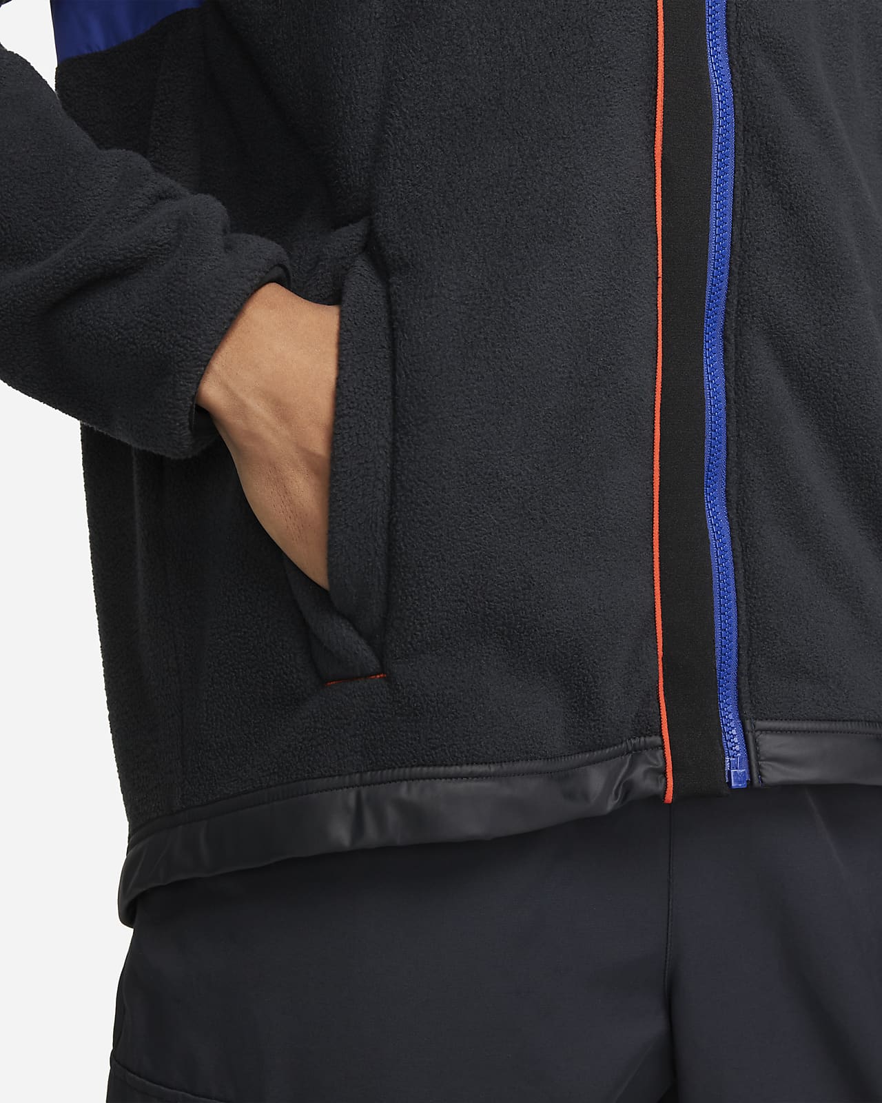 Netherlands AWF Winterized Full-Zip Football Jacket - Deep Royal Blue ...