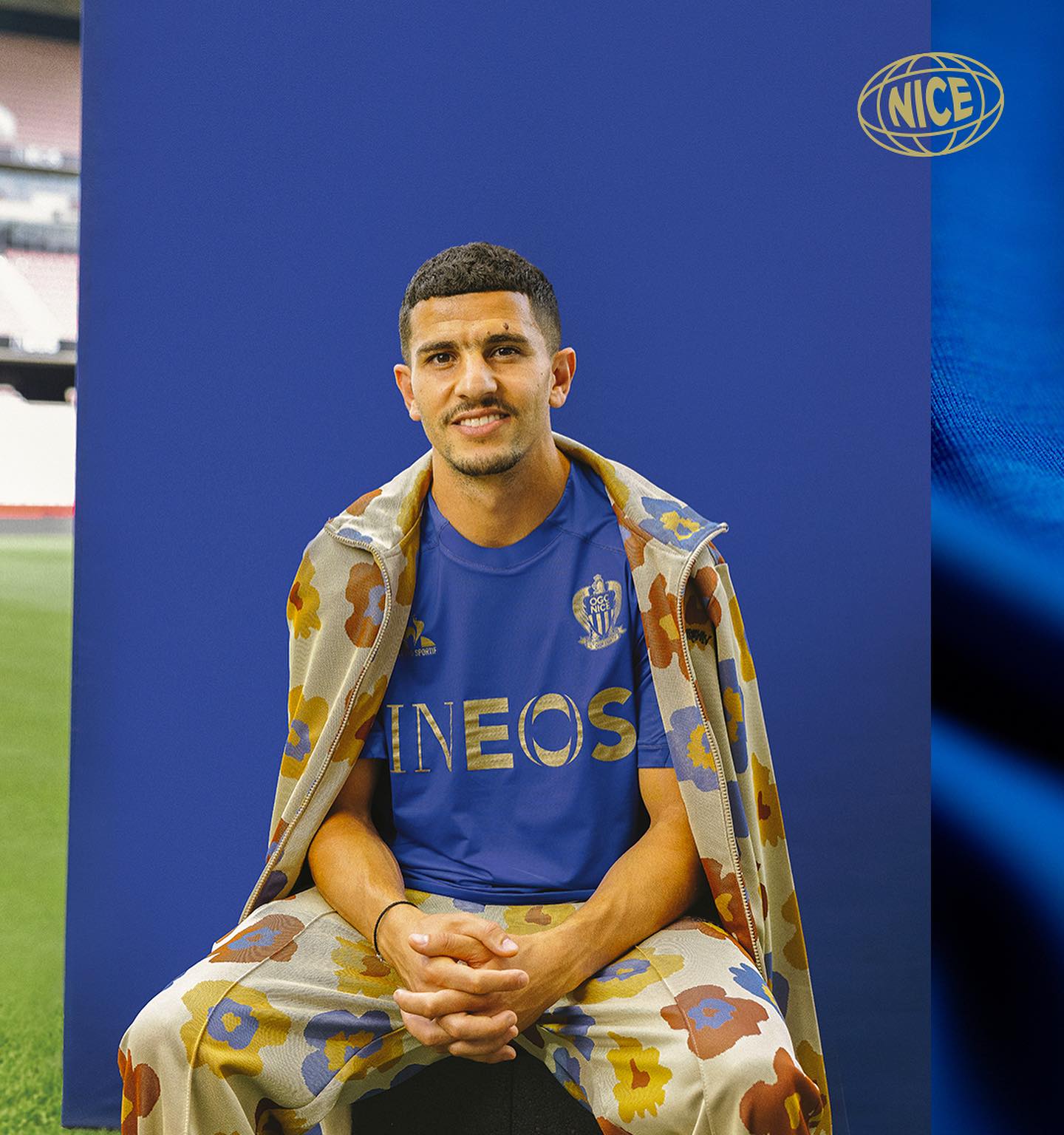 OGC Nice 2023-24 Le Coq Sportif Third Kit - Football Shirt Culture ...