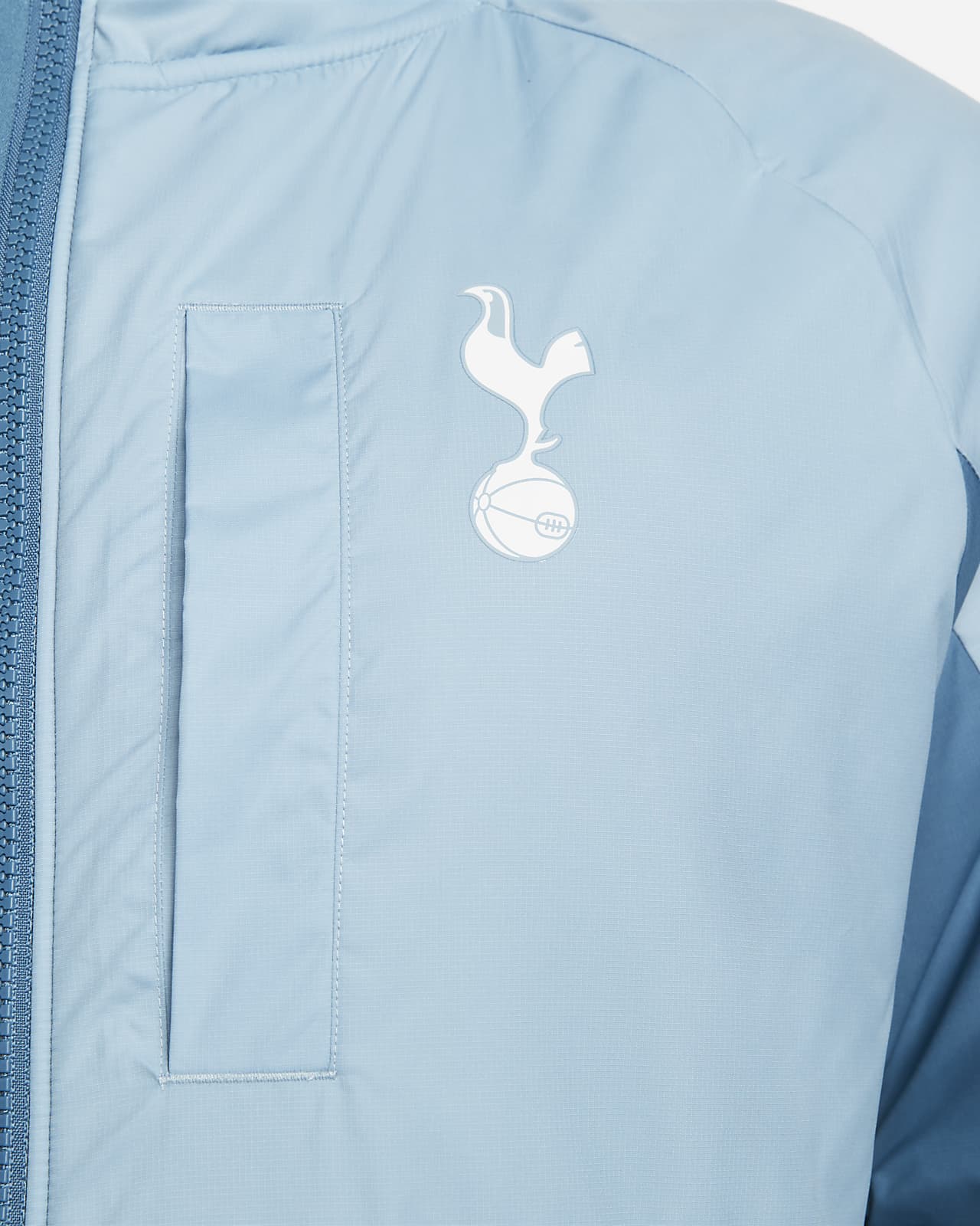 Tottenham Hotspur AWF Winterized Full-Zip Football Jacket - Worn Blue ...