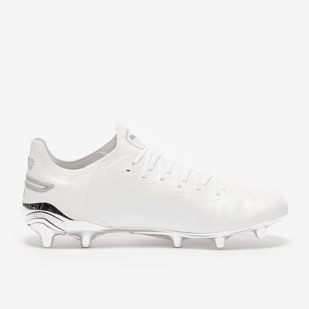 Puma King Ultimate 75+25 FG/AG - Puma White / Puma Silver - Football ...