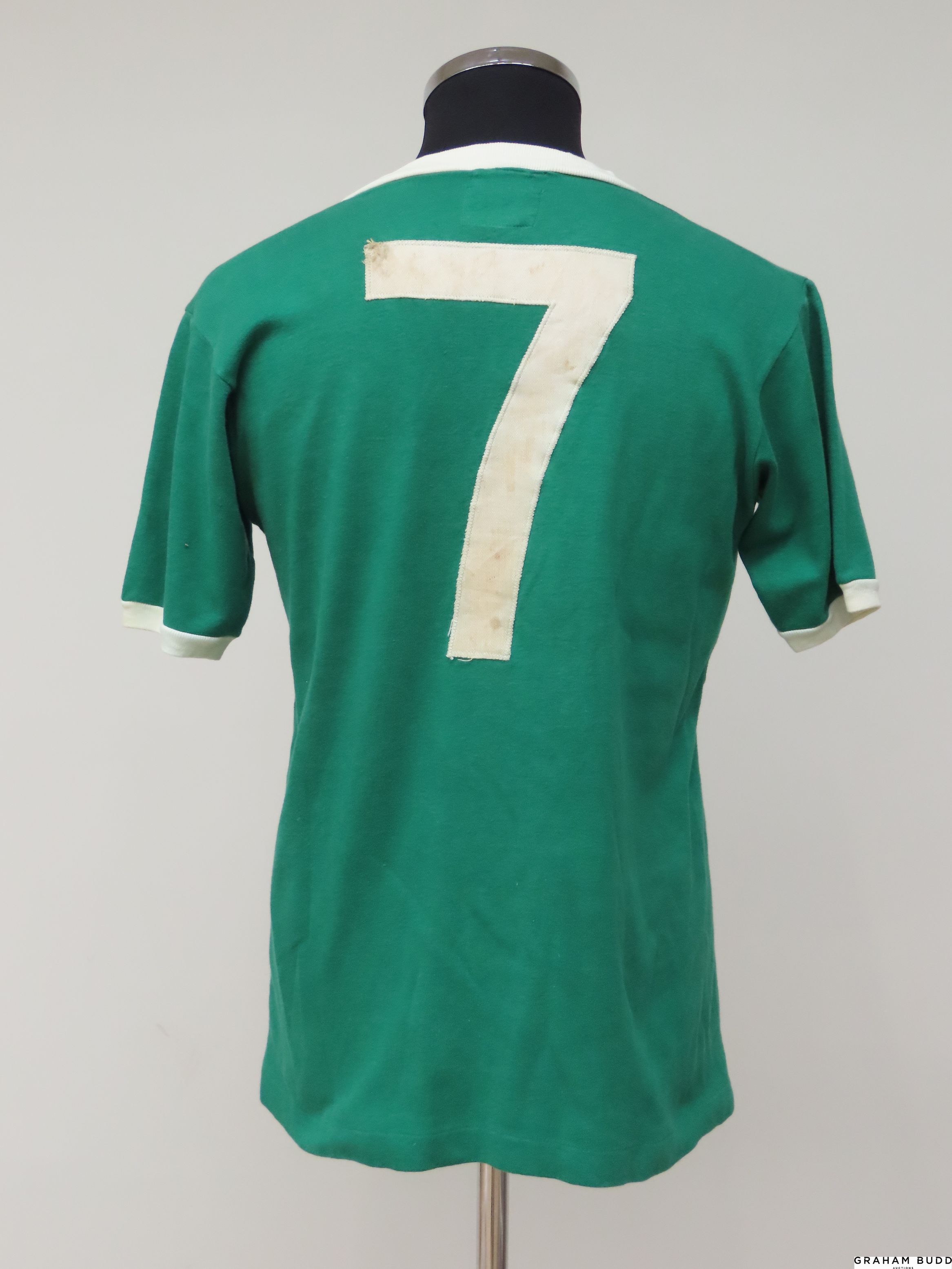 Going, Going, Gone - George Best's 1964 Northern Ireland Match Worn ...
