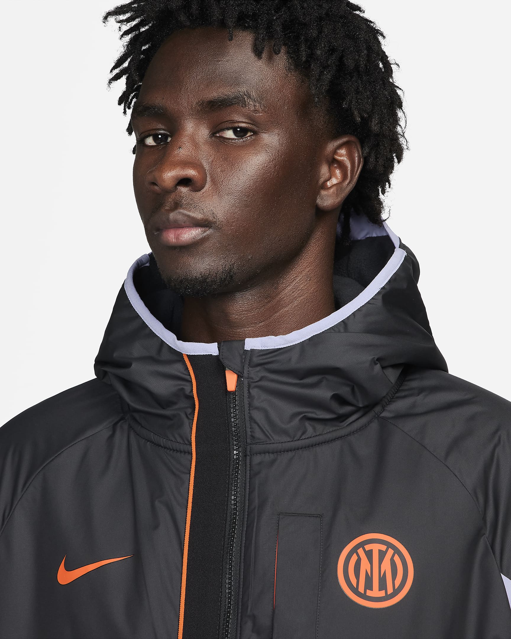Inter Milan AWF Third Nike Football Winterized Full-Zip Jacket - Black ...