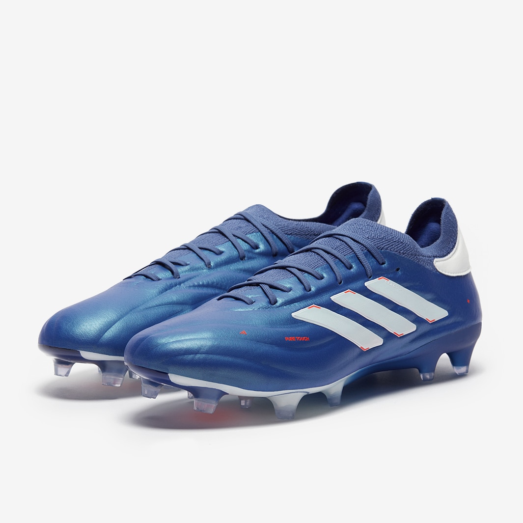 Adidas Copa Pure 2+ FG Marine Rush - Lucid Blue / White / Solar Red ...