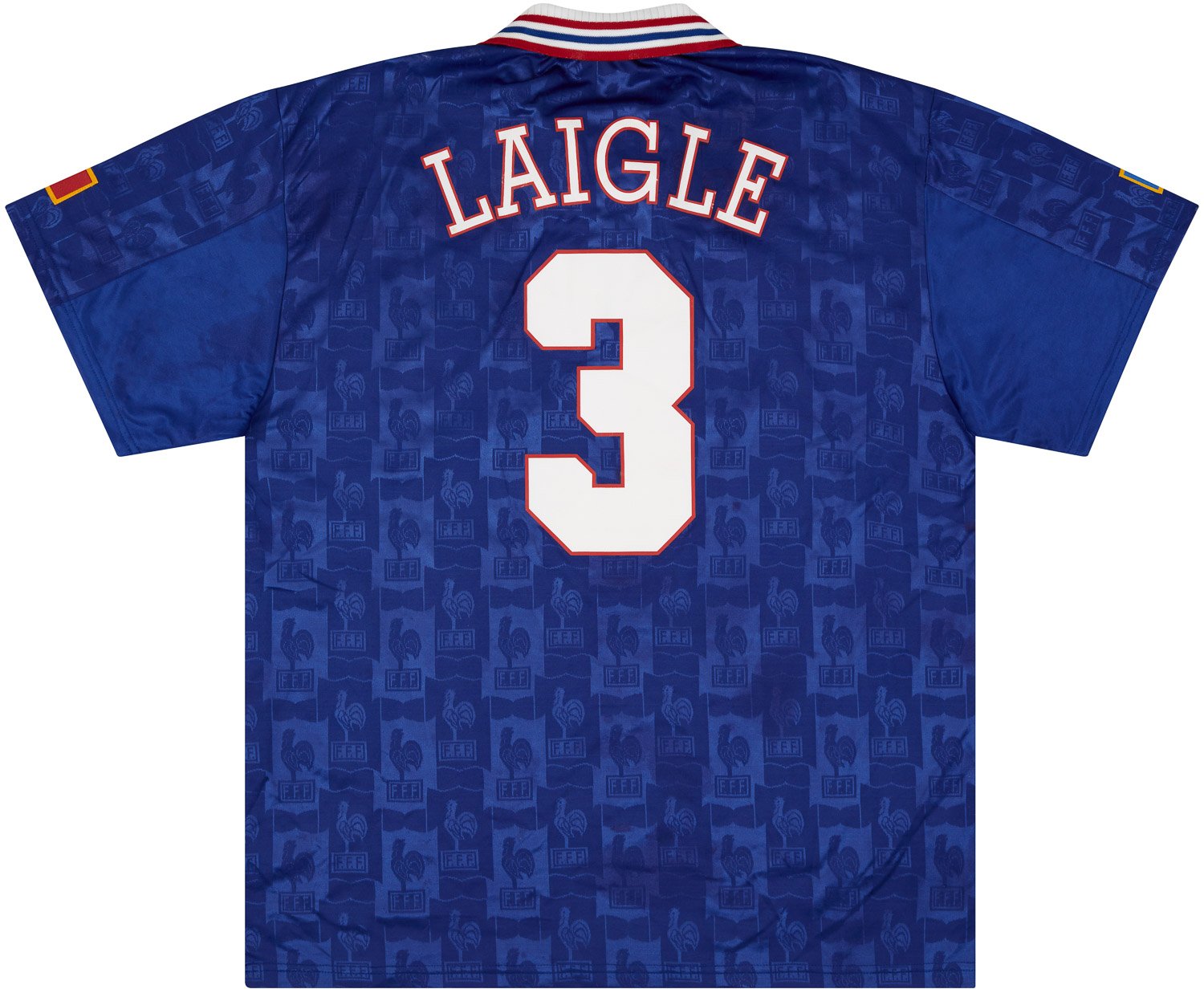 1997 France Match Worn Le Tournoi Home Shirt - Football Shirt Culture ...