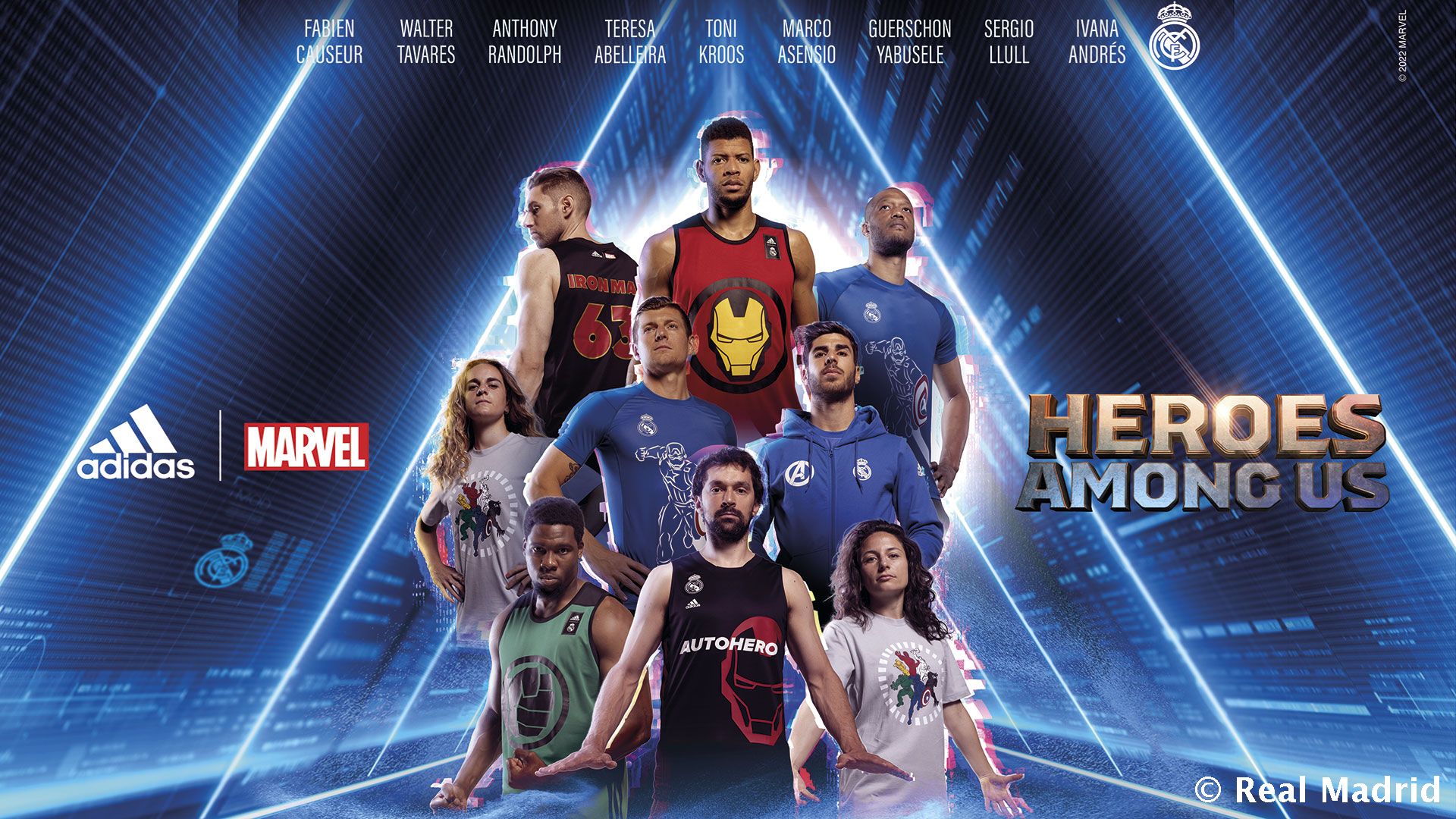 Adidas and Real Madrid Launch Casual Wear Line Inspired By Marvel's ...