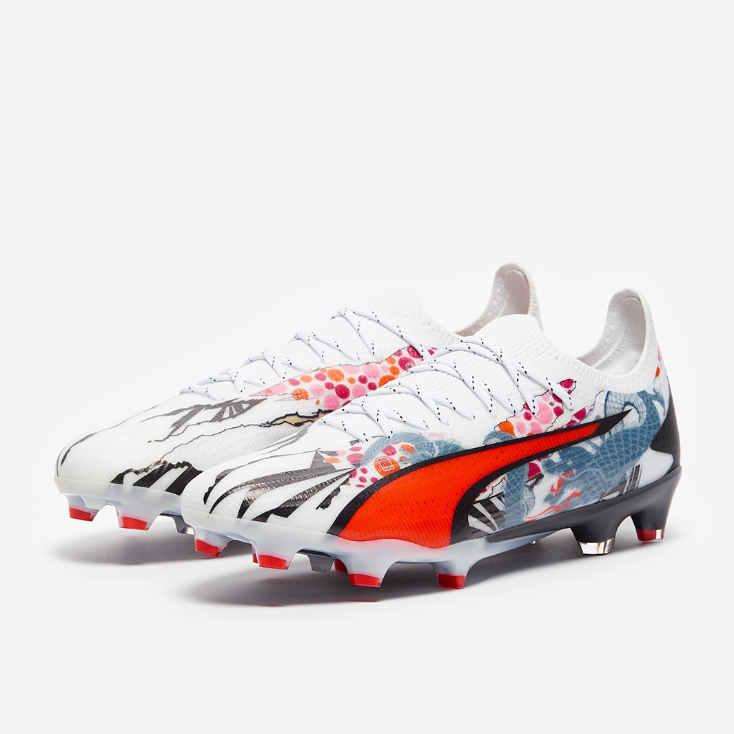 Puma Ultra Ultimate Legacy of Speed x PD25 FG/AG - White / Red / Black ...