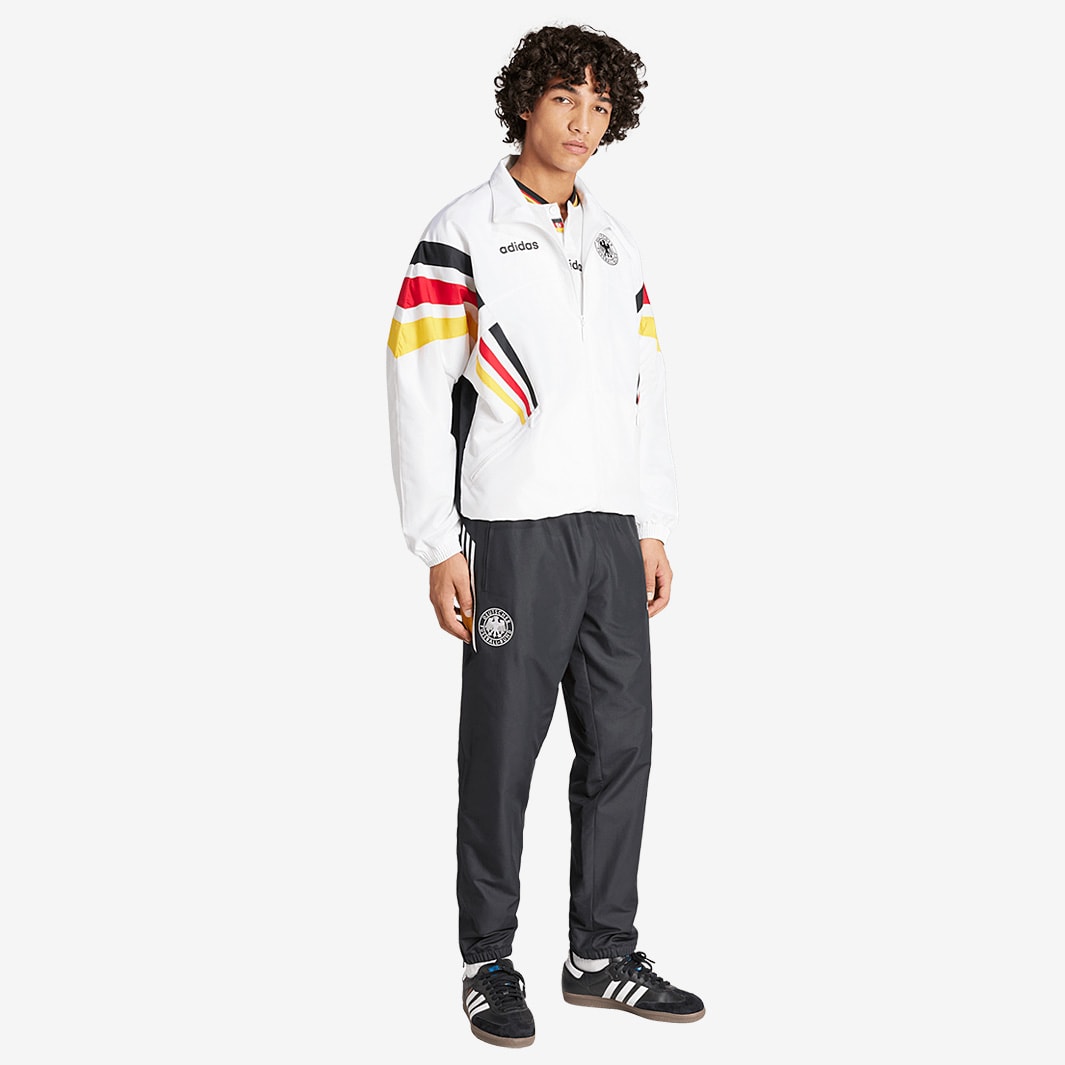 Adidas Originals Germany 1996 Woven Training Top - White / Black ...