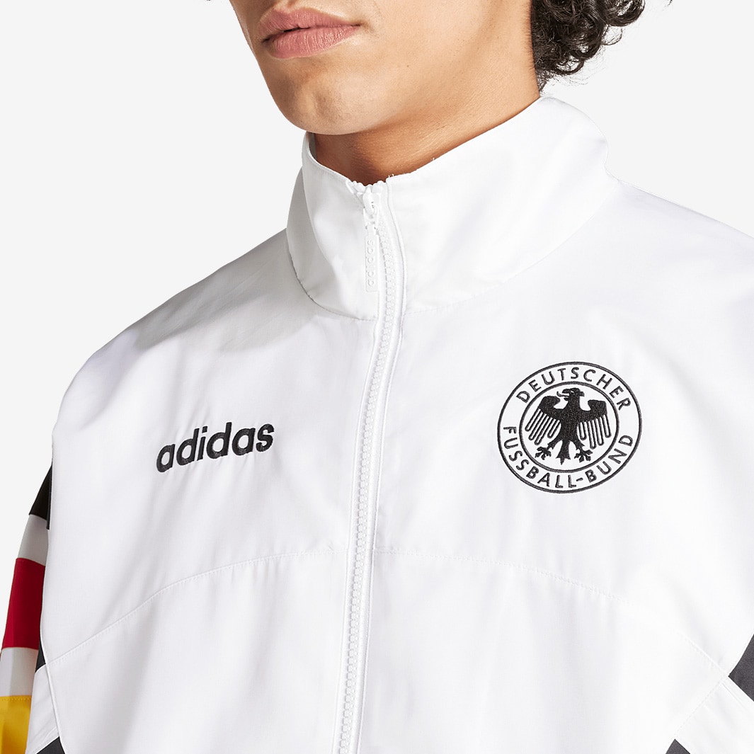 Adidas Originals Germany 1996 Woven Training Top - White / Black ...