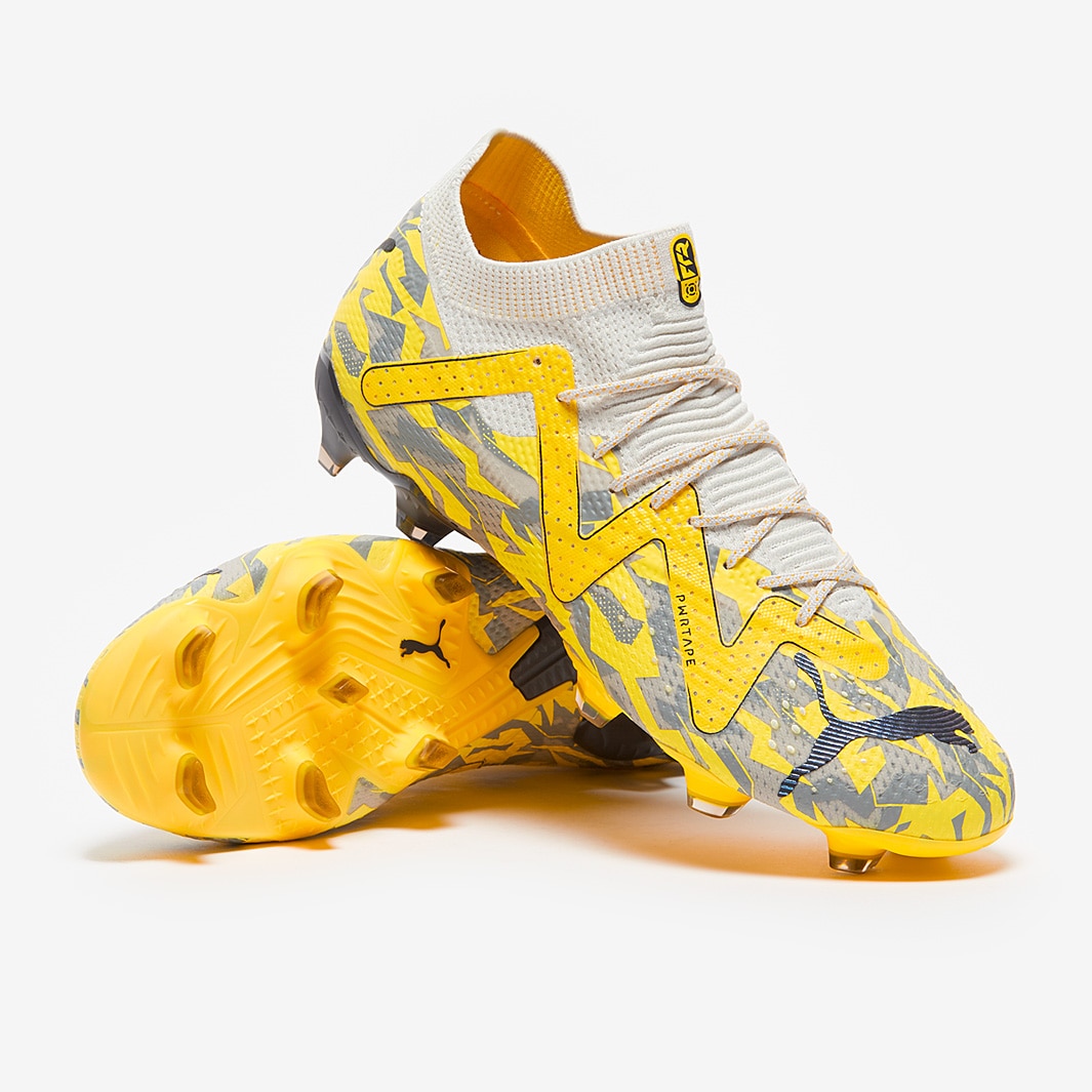 Puma Future Ultimate FG/AG Voltage - Sedate Gray / Asphalt / Yellow ...