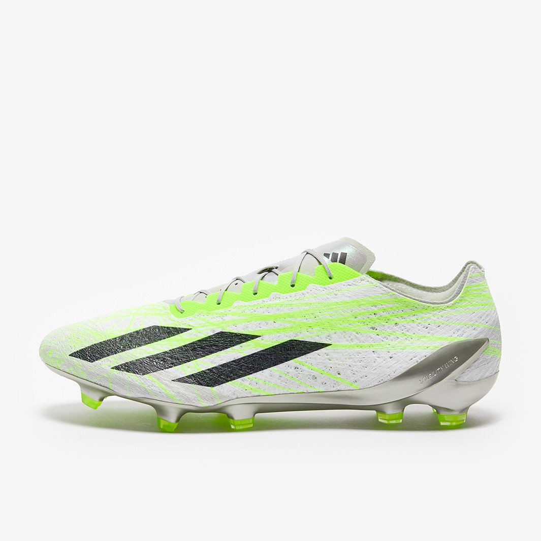 Adidas Strung+ FG - Grey Two / Core Black / Lucid Lemon