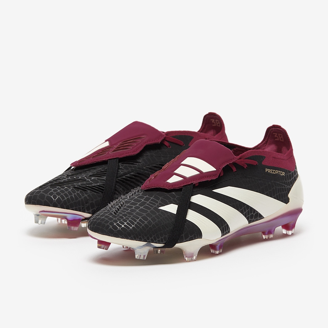 Adidas Predator 30 Elite Tongue FG - Core Black / Off White - Football ...