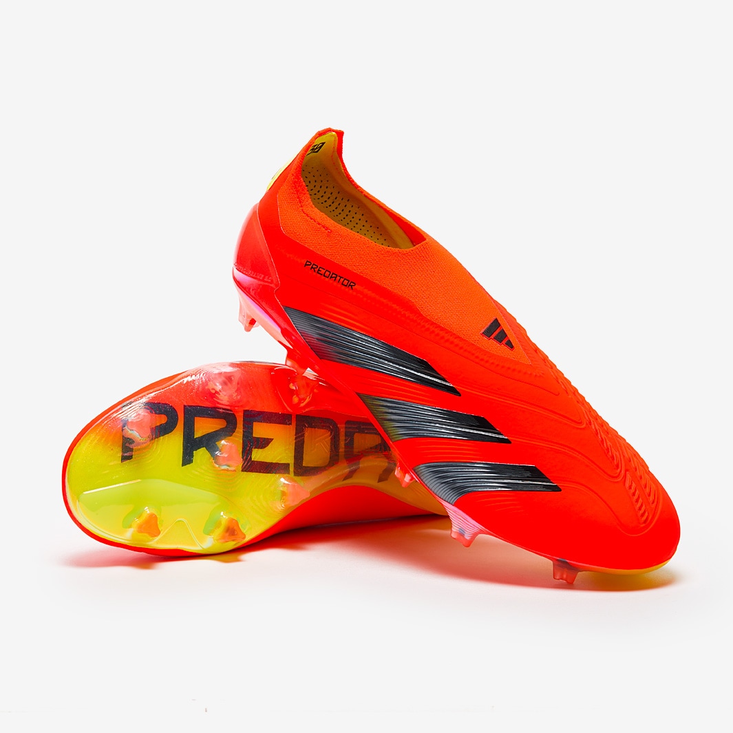 Adidas Predator Elite Laceless FG SE Predstrike - Solar Red / Core ...