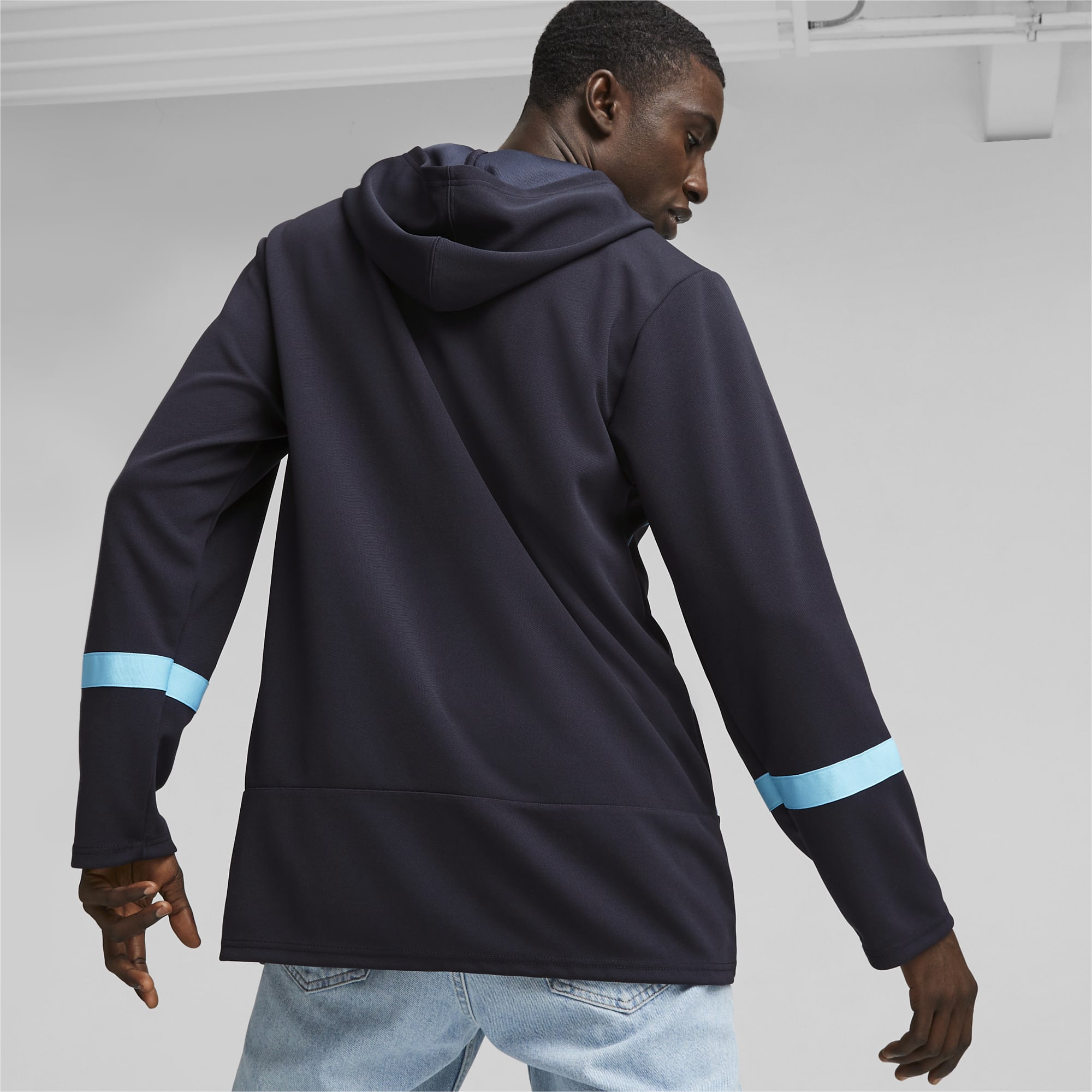 Manchester City 23/24 Puma Third Oversized Winter Football Jersey ...