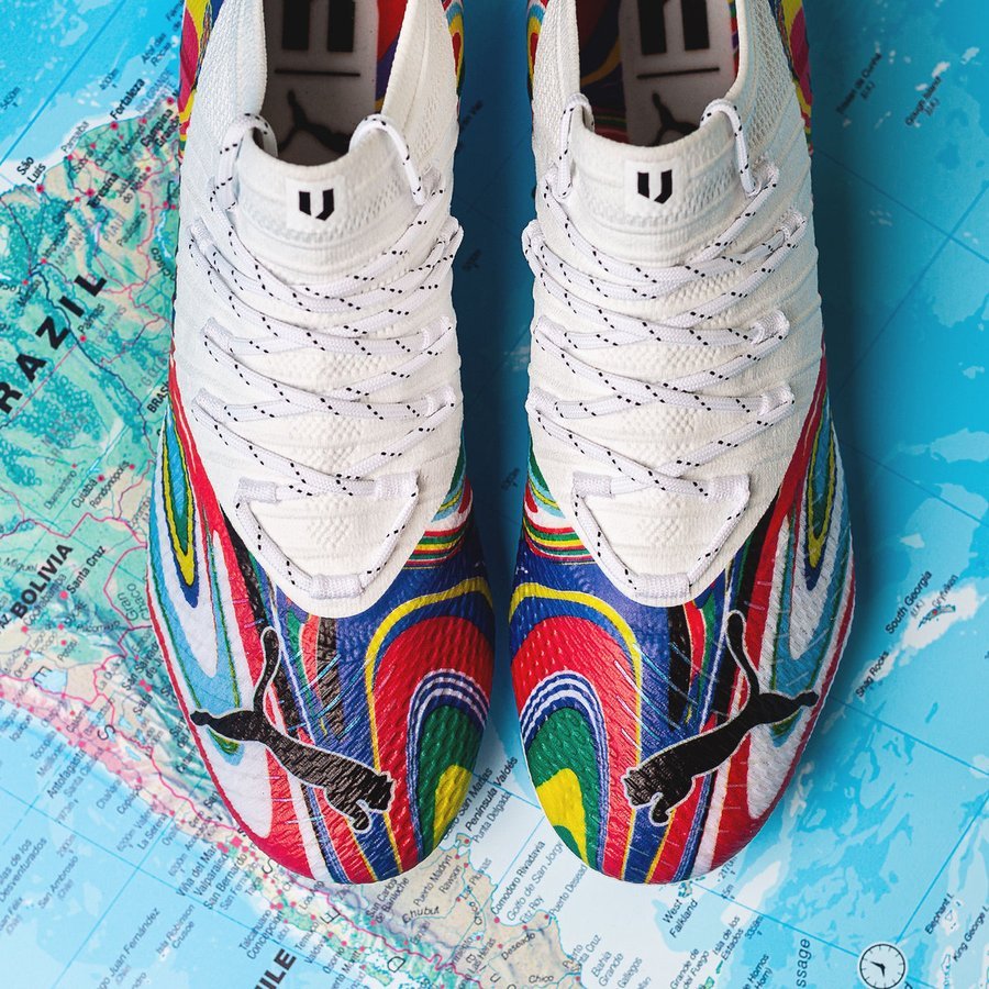 PUMA X Unisport Future 1.4 FG/AG Flags of the World - Football Shirt ...
