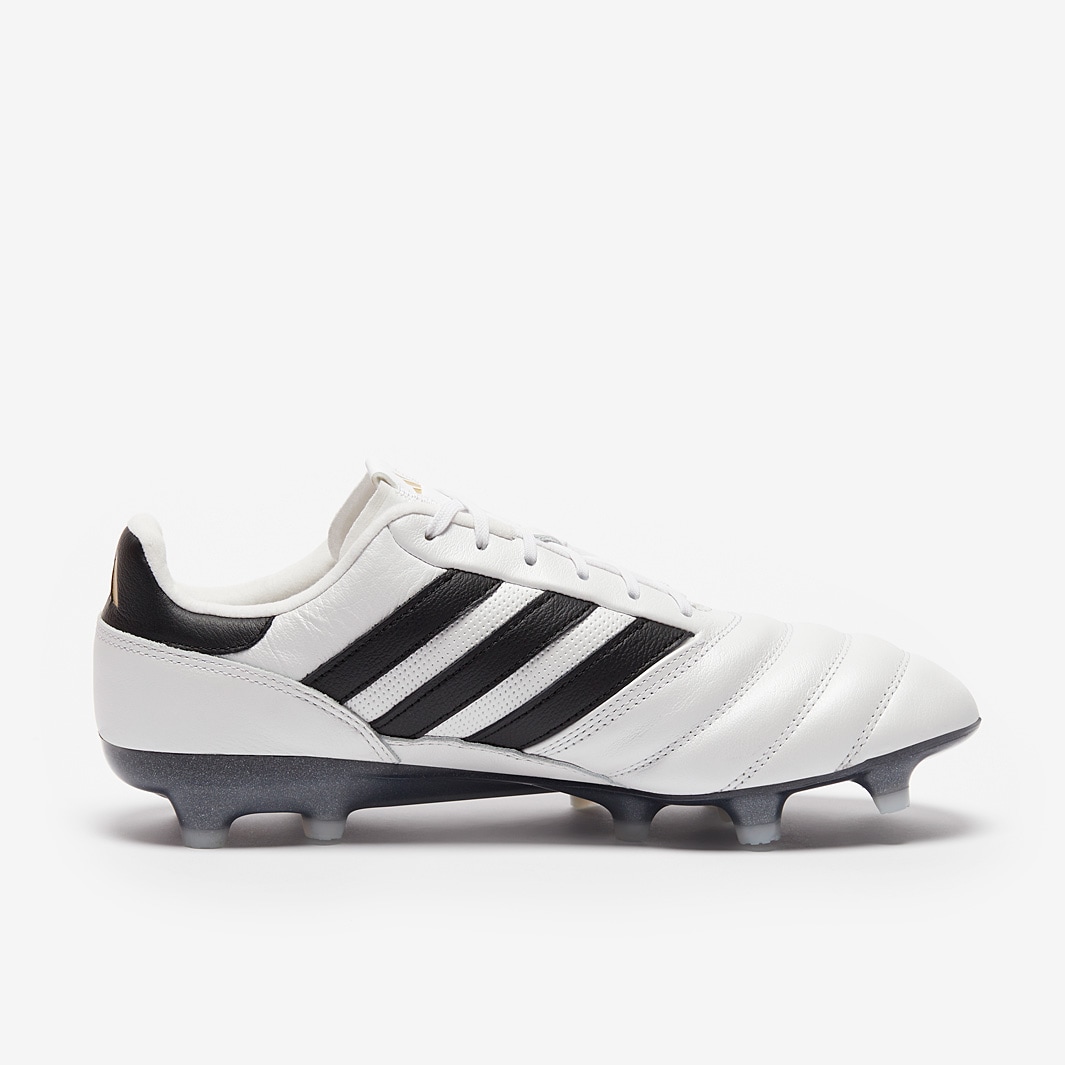 Adidas Copa Icon FG - White / Core Black / Gold Met - Football Shirt ...