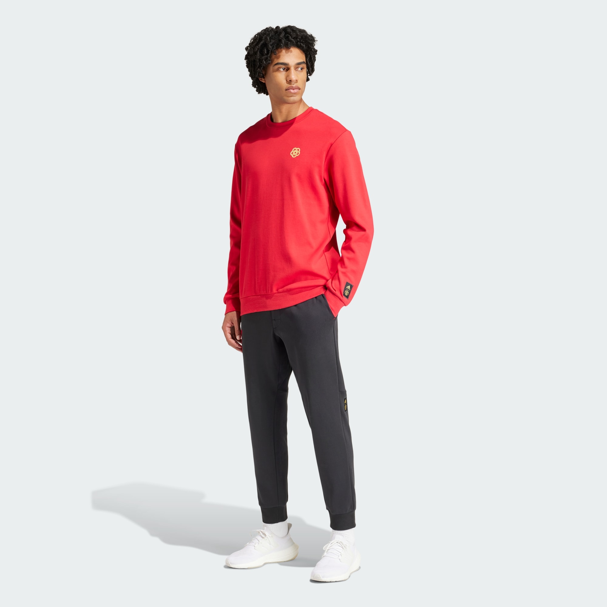 Manchester United Cultural Story Crew Sweatshirt - Mufc Red - Football ...