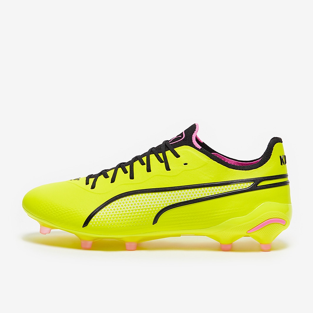 Puma King Ultimate FG/AG Phenomenal - Electric Lime / Puma Black ...