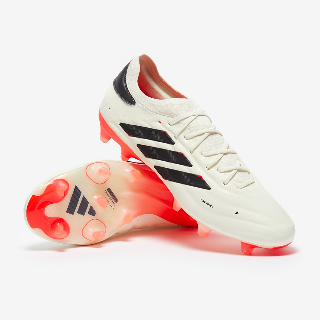 Adidas Copa Pure 2 Elite+ FG Solar Energy - Ivory / Core Black / Solar ...