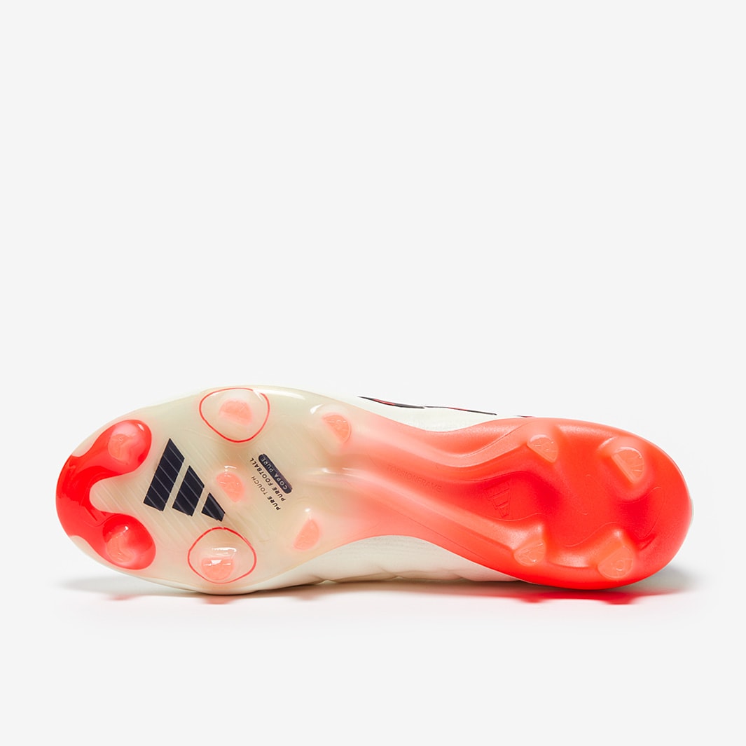 Adidas Copa Pure 2 Elite+ FG Solar Energy - Ivory / Core Black / Solar Red