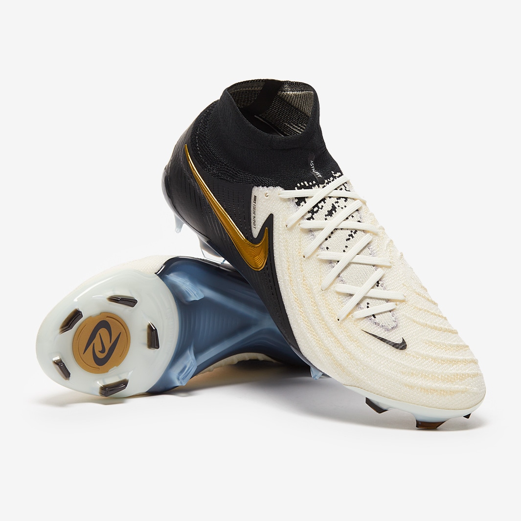 Nike Phantom Luna II Elite FG Mad Ready - White / Black / Metallic Gold ...