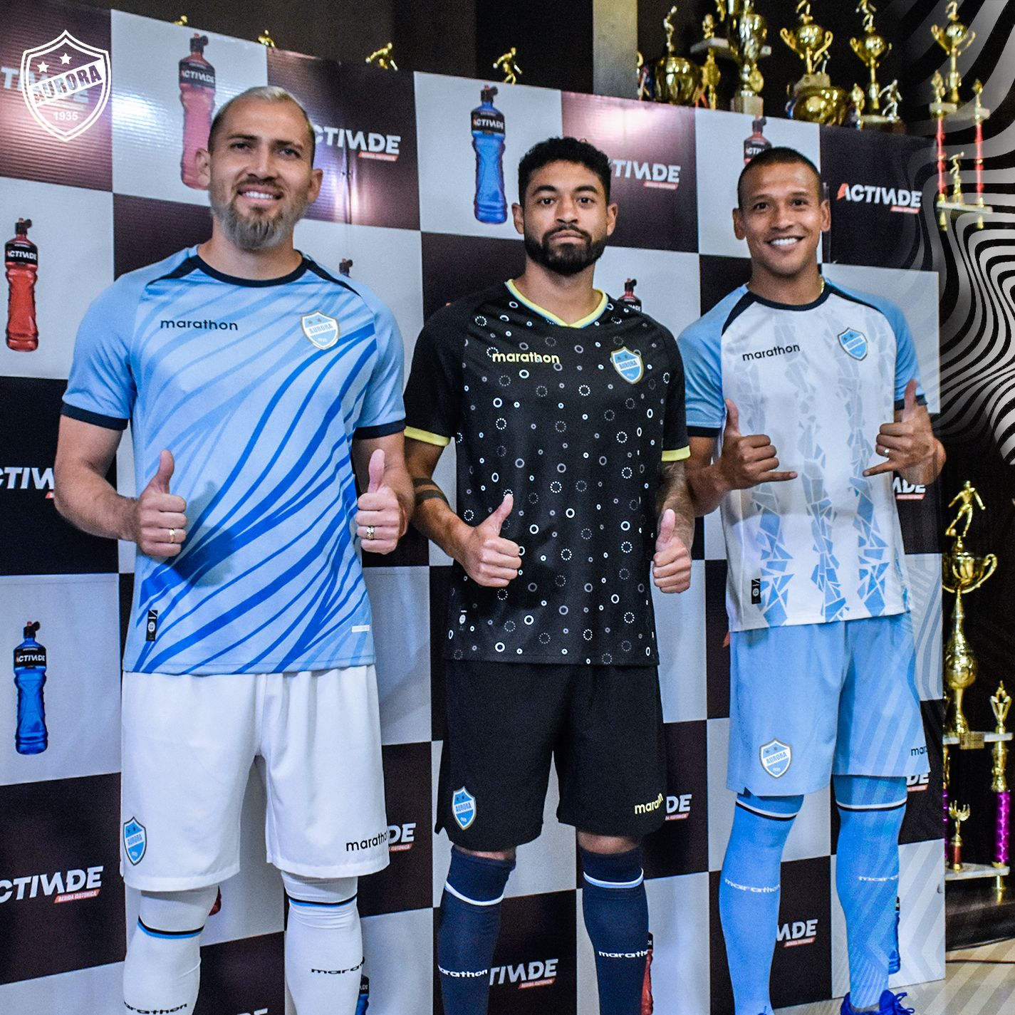 Club Aurora 2024 Marathon Home, Away and Third Kits - Football Shirt ...