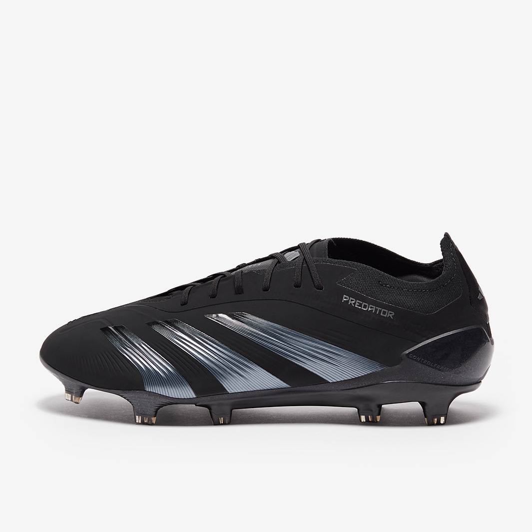 Adidas Predator Elite FG Nightstrike - Core Black / Core Black / Carbon ...
