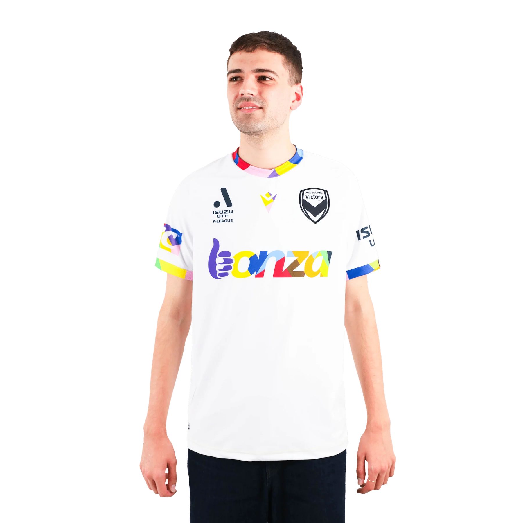 Melbourne Victory 2024 Macron Pride Cup Warm-Up Shirt