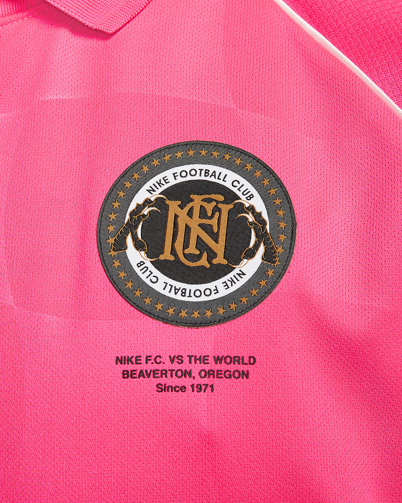 Nike Dri-FIT FC Football Shirt - Hyper Pink / Summit White / Black ...