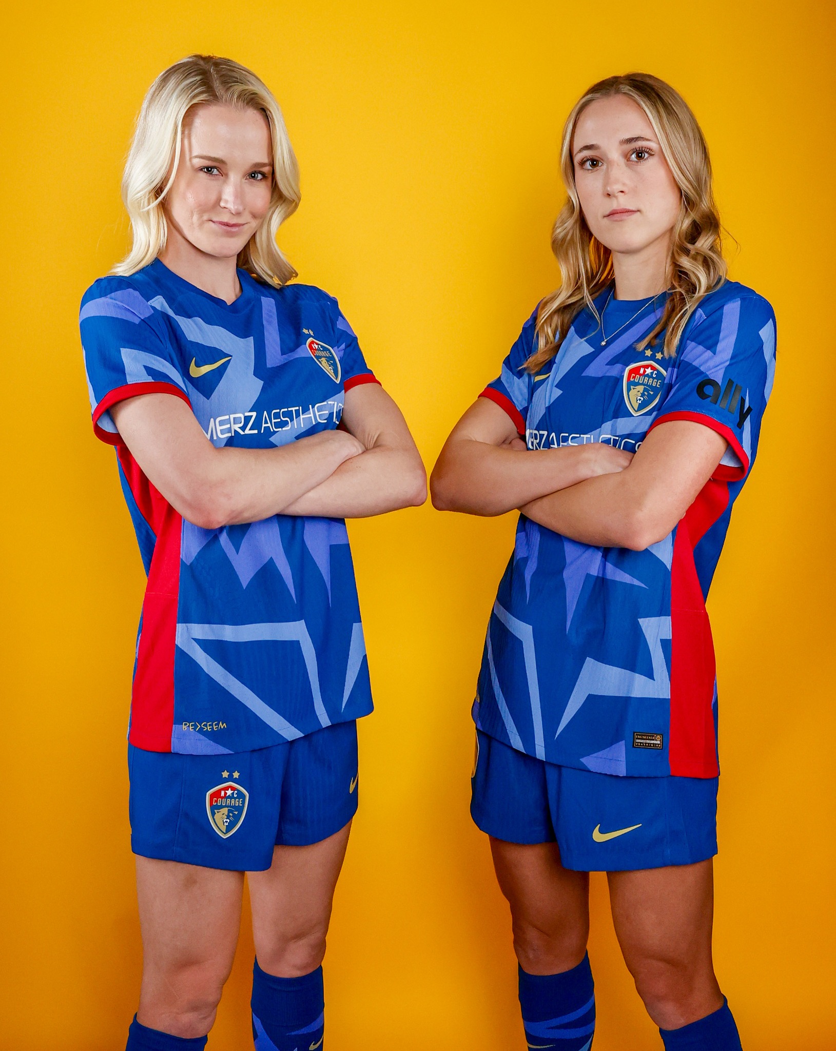 North Carolina Courage 2024 Nike Home and Away Kits - Football Shirt ...