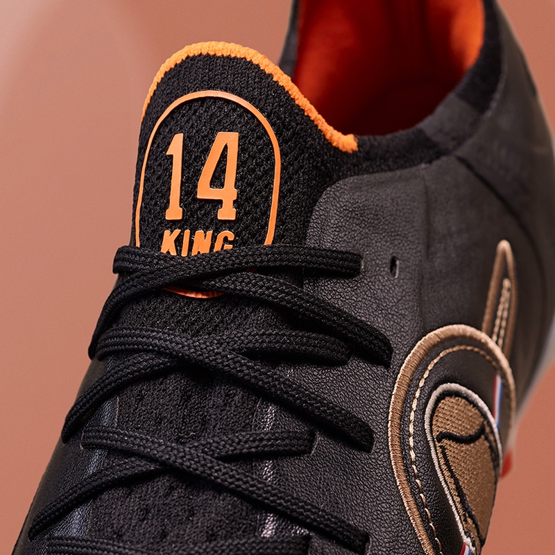 Puma King Ultimate Cruyff FG/AG - Black / White / Rickie Orange / Gold ...