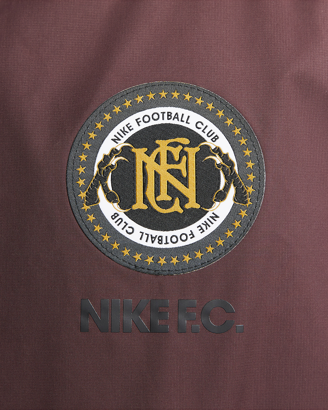 Nike F.C. Storm-FIT Hooded Football Rain Jacket - Burgundy Crush ...