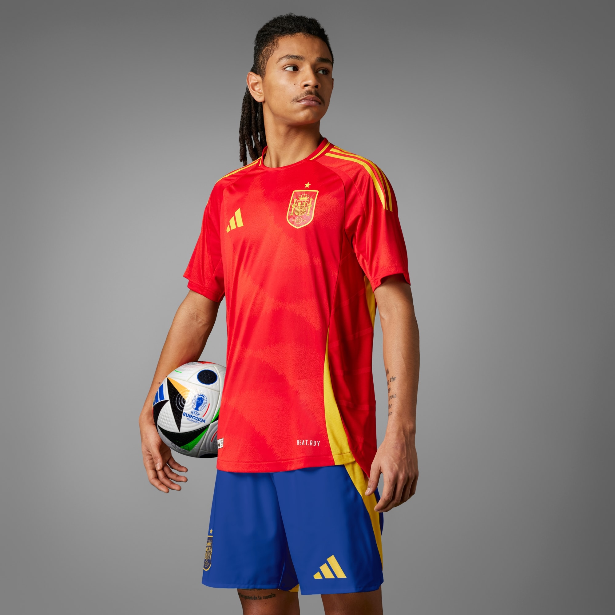 Spain 2024 Adidas Home Kit Spain 2024 Adidas Home Kit