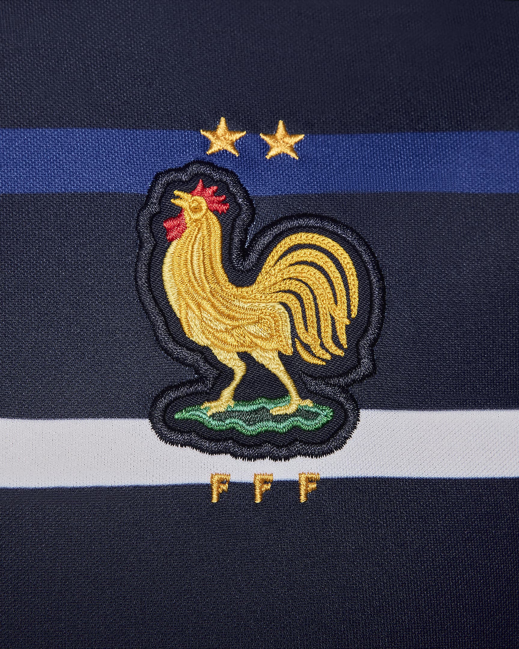 France 2024 Nike Pre-Match Shirt - Blackened Blue / Club Gold ...