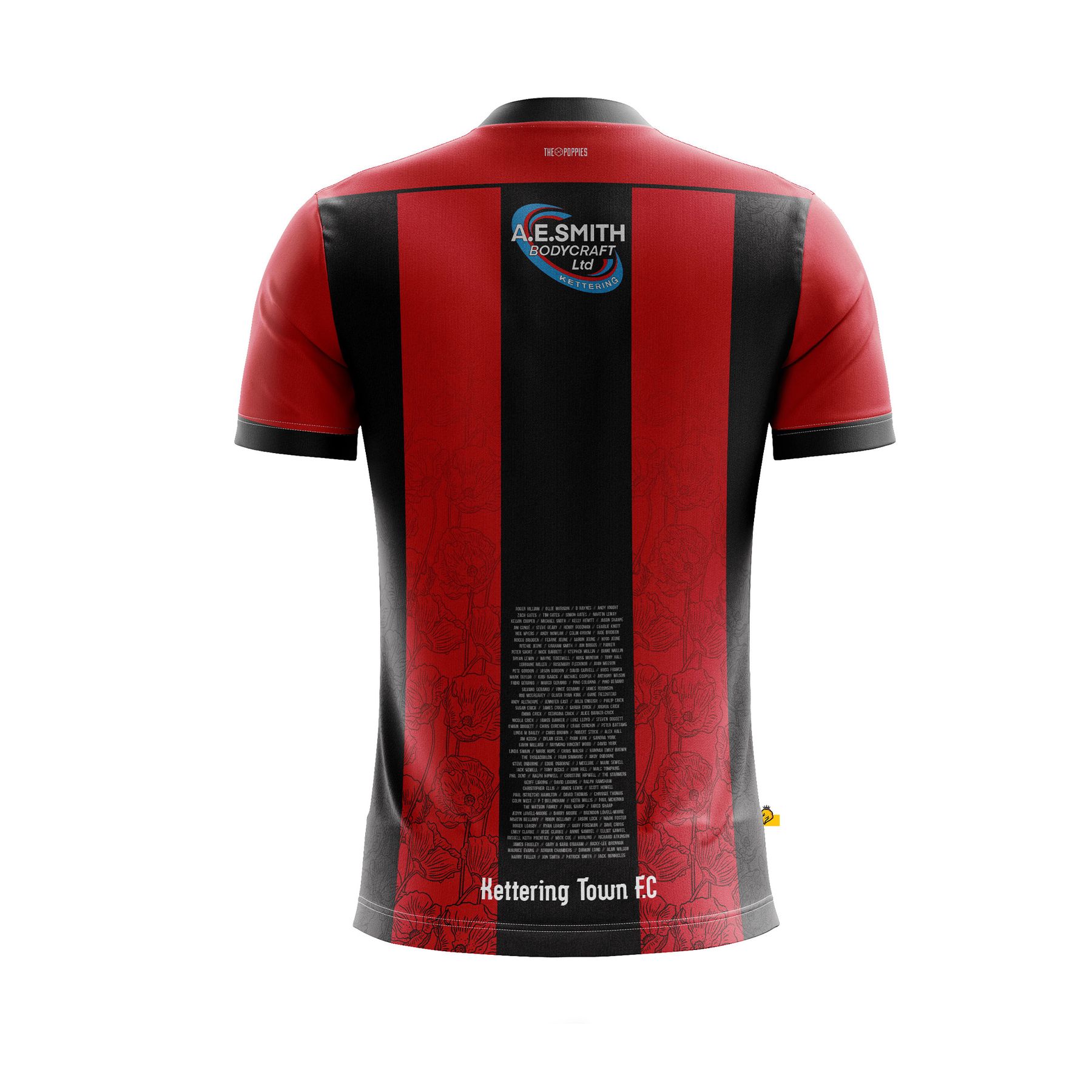 Kettering Town 2024-25 Hope & Glory Home Kit - Football Shirt Culture ...