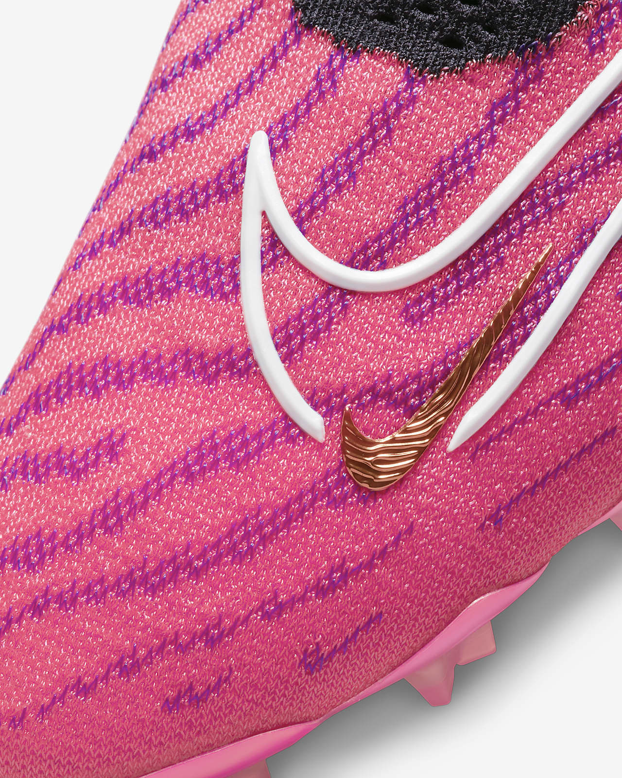 Nike Gripknit Phantom GX Elite Dynamic Fit FG - Hyper Pink / White