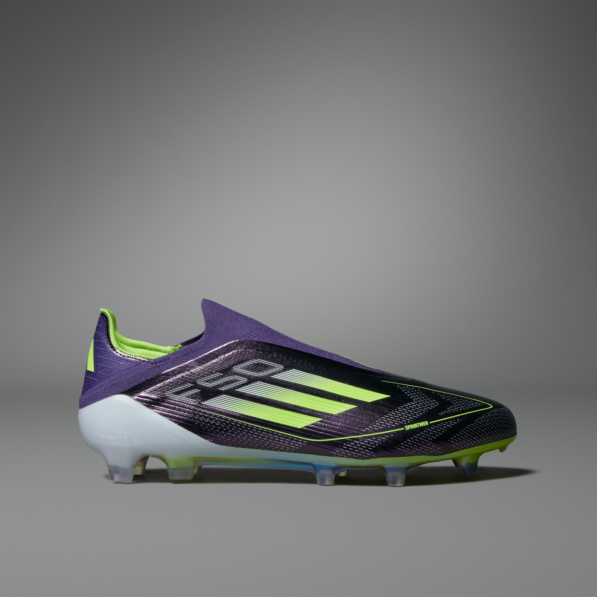 Adidas F50 Elite Laceless Fast Reborn FG - Purple / Cloud White / Lucid ...