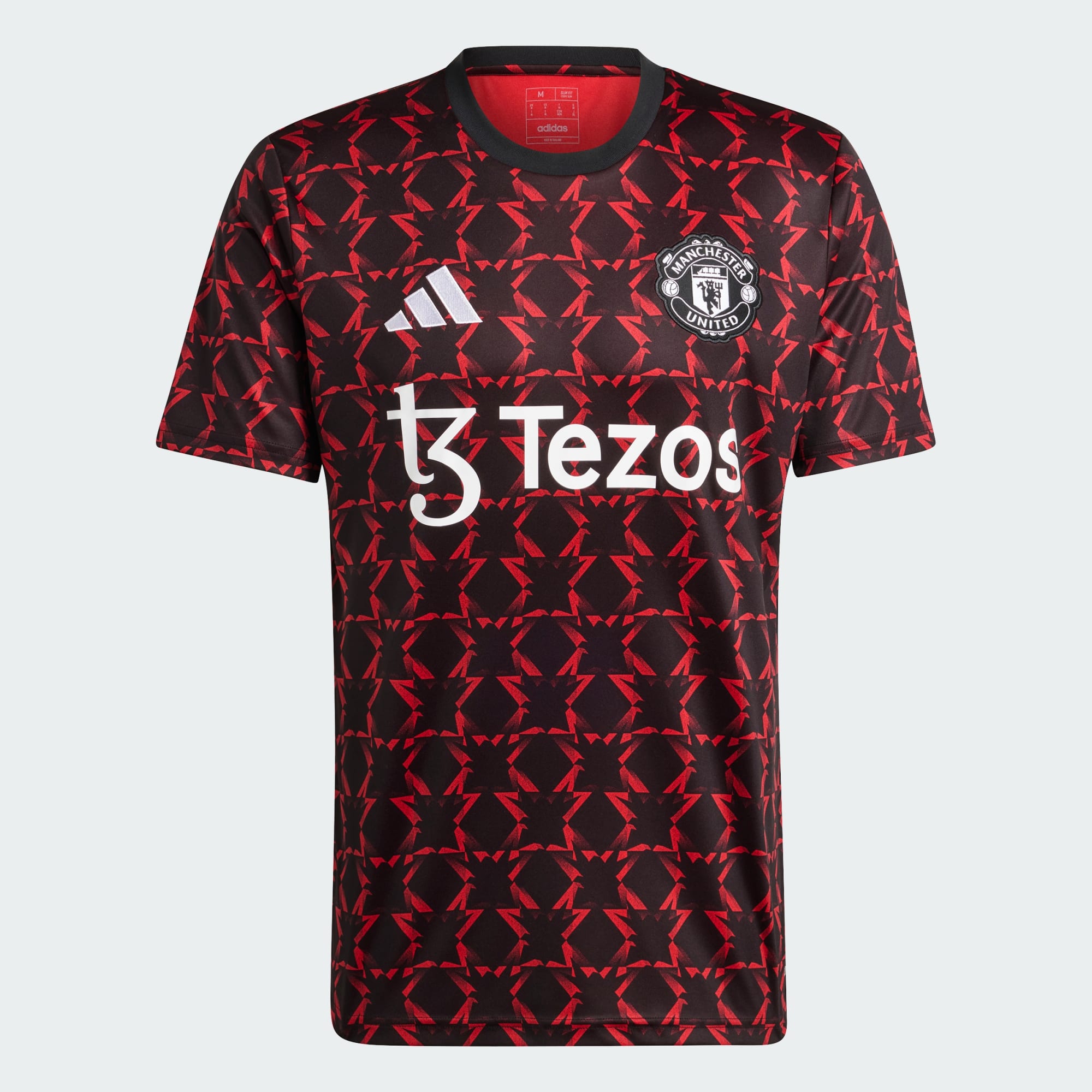 Manchester United 24/25 Adidas Pre-Match Jersey - Football Shirt ...