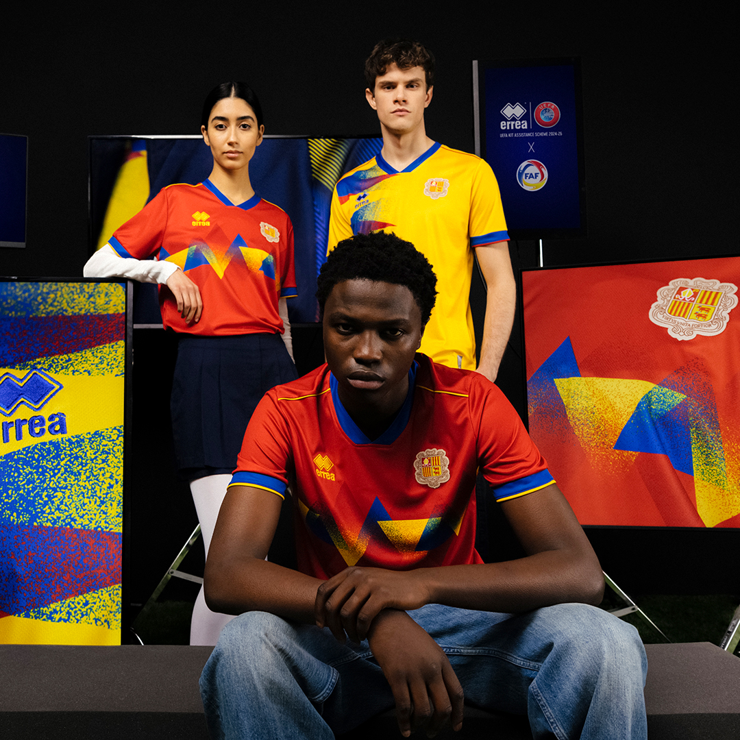 Andorra 2024-26 Erreà Home and Away Kits