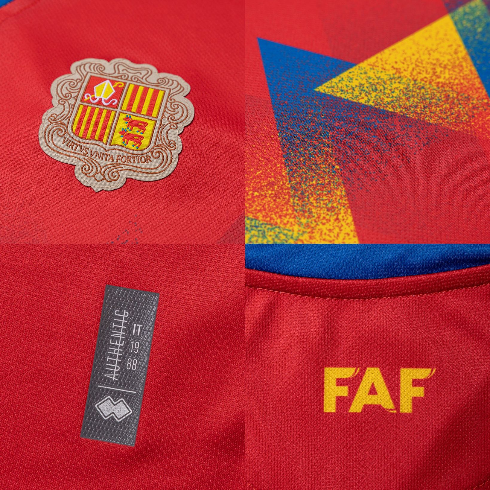 Andorra 2024-26 Erreà Home and Away Kits - Football Shirt Culture ...