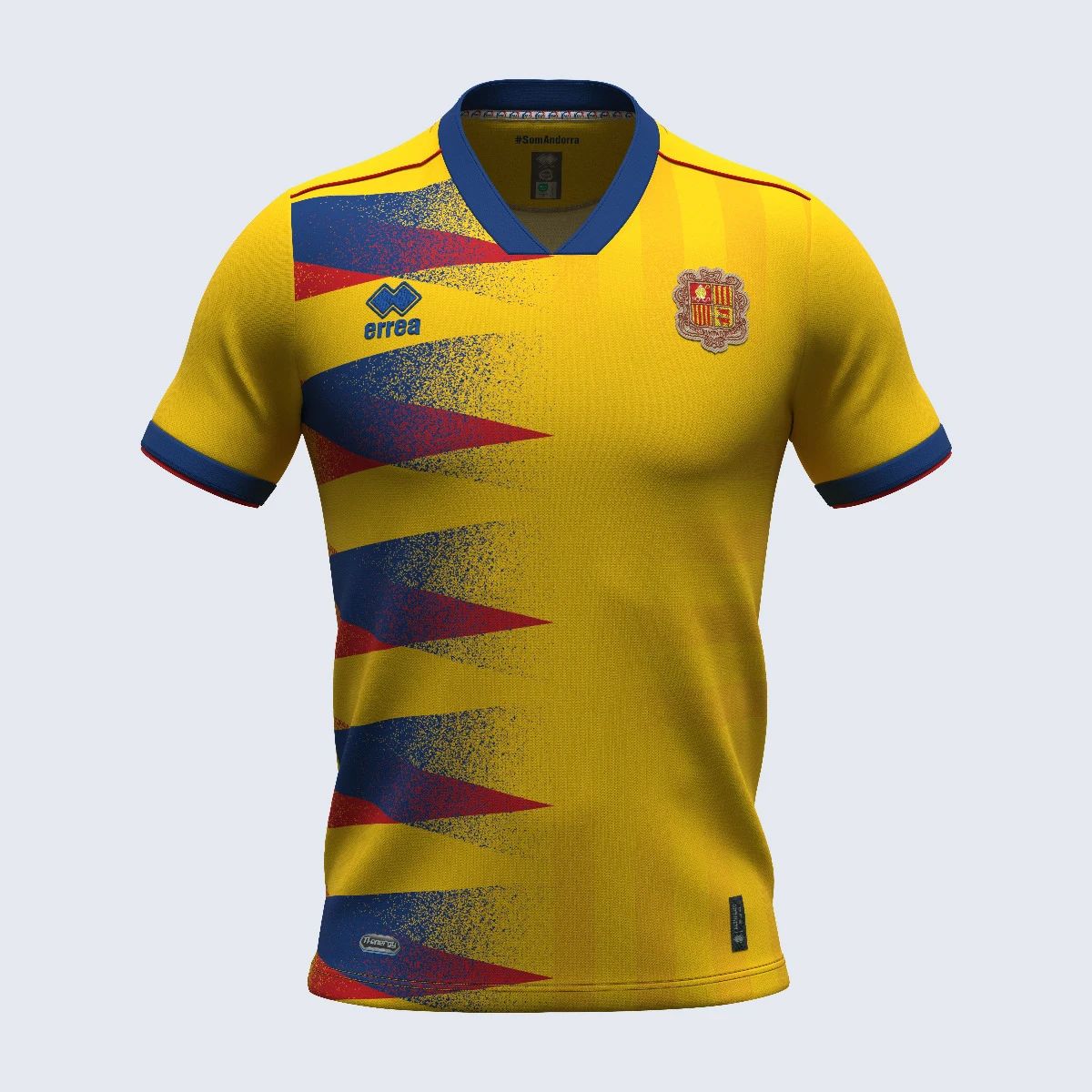 Andorra 2024-26 Erreà Home and Away Kits - Football Shirt Culture ...